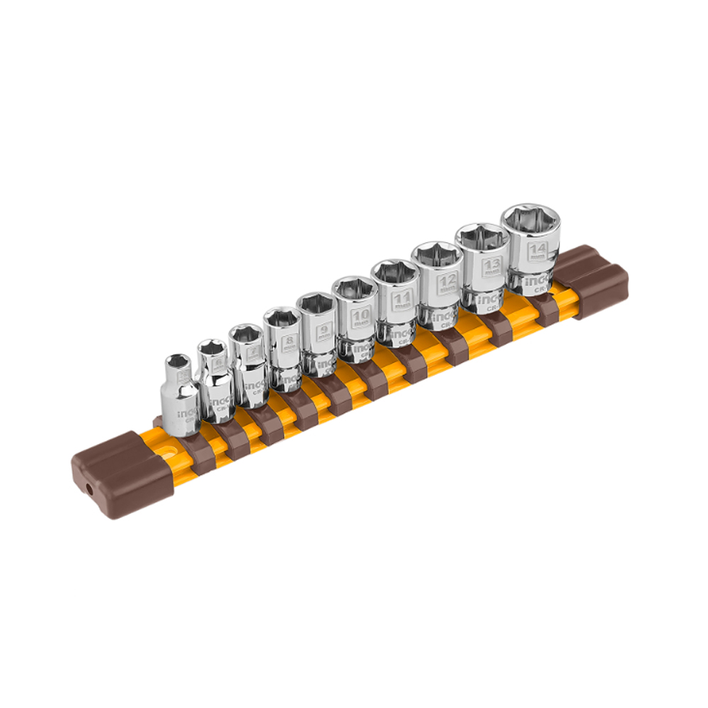 Ingco Socket Set 1/4'' 10 Piece - Gimme Now